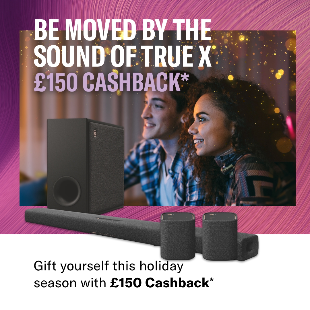 Yamaha SR-X40A True X Soundbar in Carbon Grey