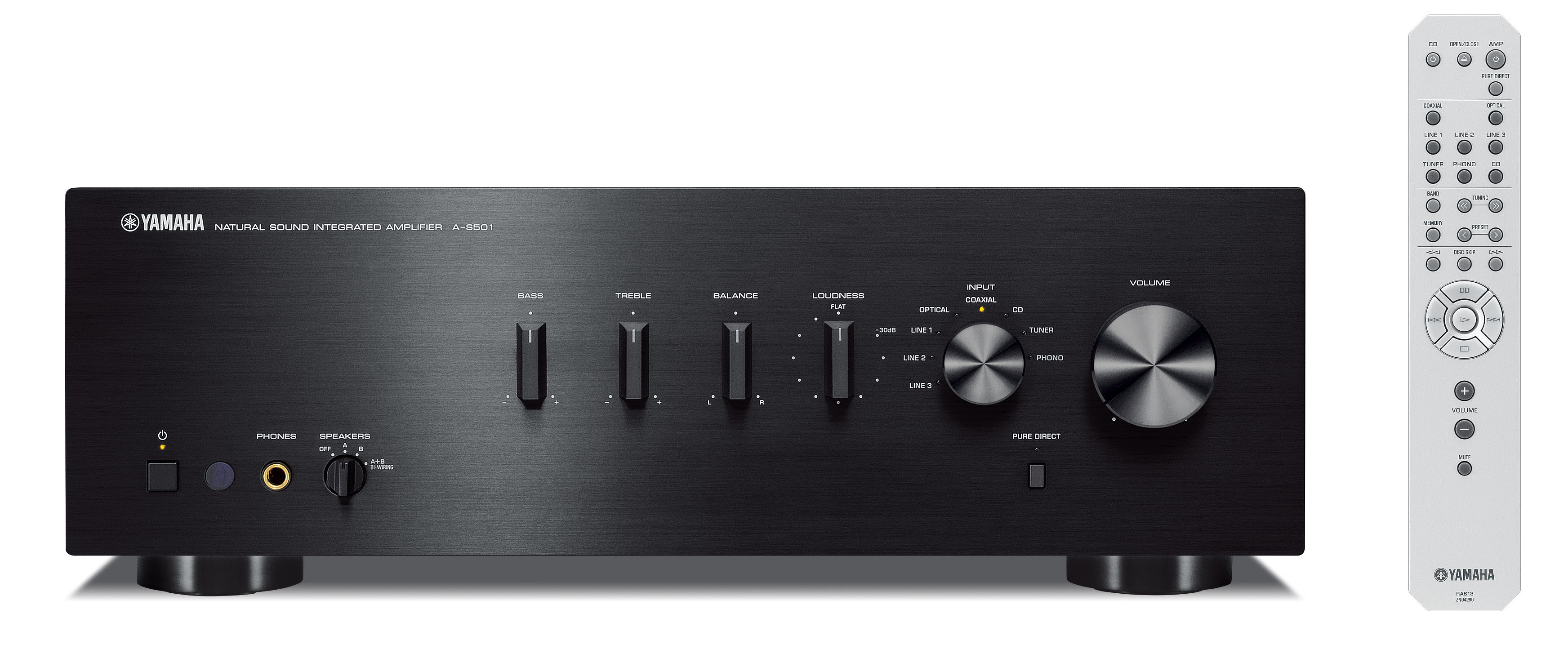 Yamaha A-S501 Integrated Amplifier Black | Yamaha Music London