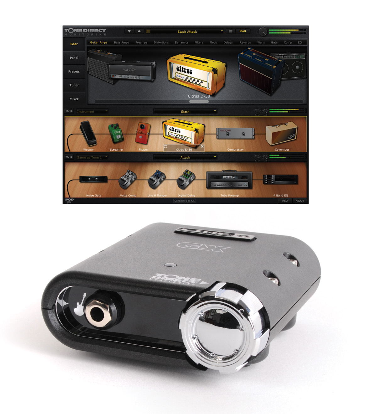 Line 6 POD Studio GX Guitar Audio Interface