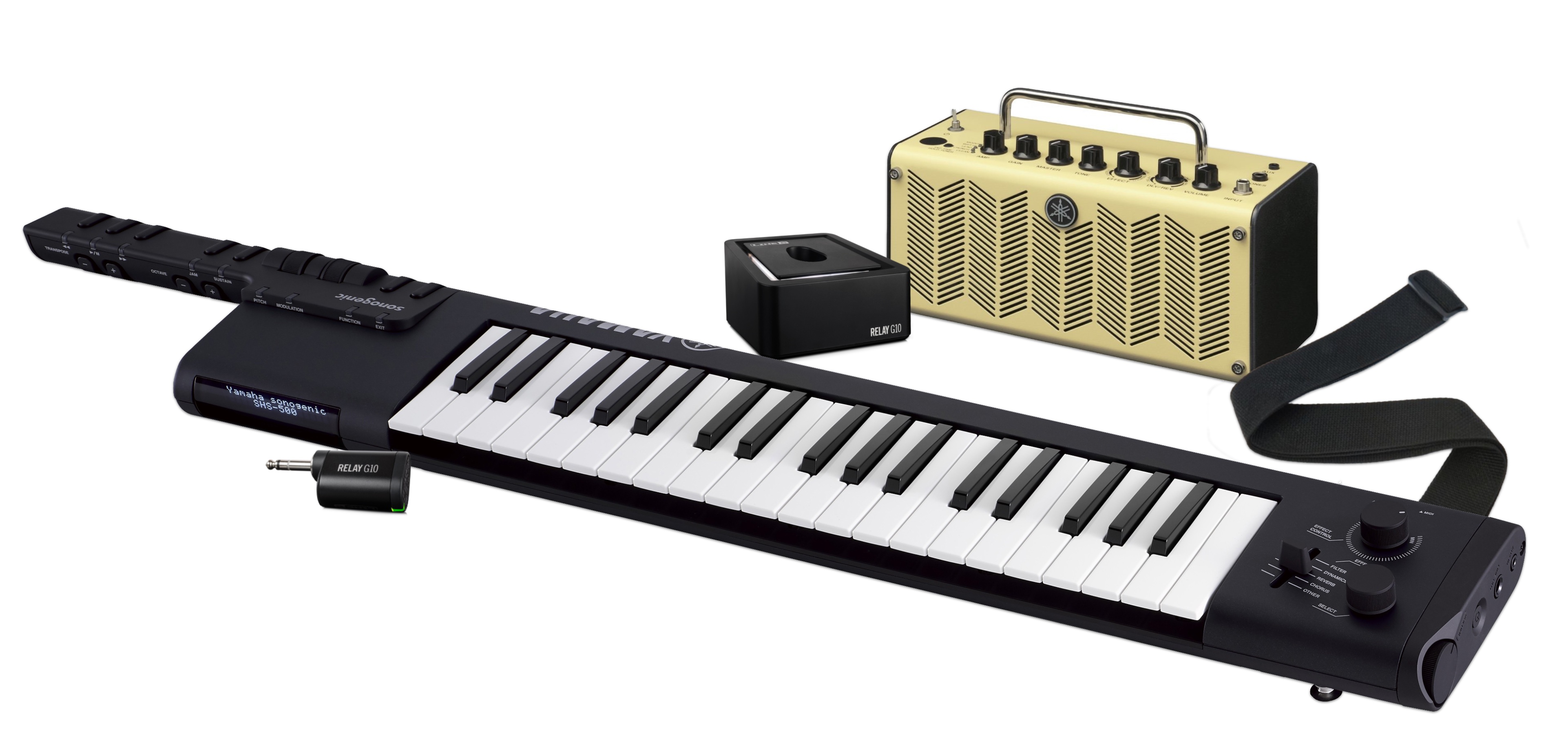 Yamaha SHS-500 Sonogenic Keytar Wireless Package in black | Yamaha ...