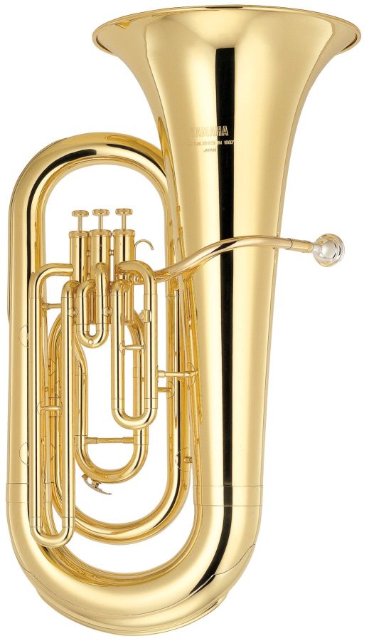 Yamaha YEB-201 3-Valve Eb Tuba Student model in Clear lacquer finish ...