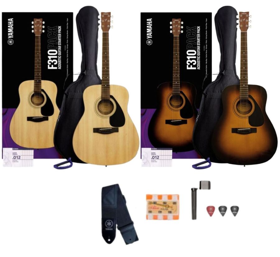 Yamaha F310 Acoustic Guitar Pack In Various Colours | Yamaha Music London