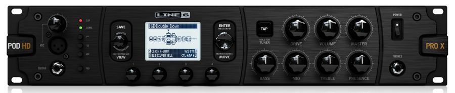Line 6 POD HD Pro X Rackmount Effects Unit The ultimate HD tone engine ...