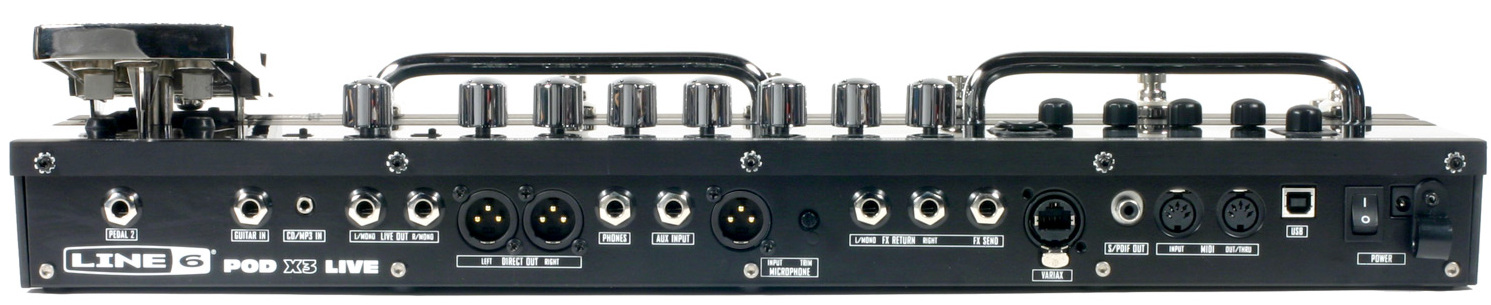 Line6 Pod X3 Live 説明書 – Pod X3 Live スペック – ALBY
